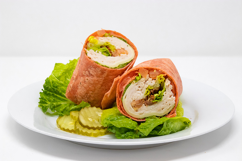 Turkey Club Wrap - The Urban Taste