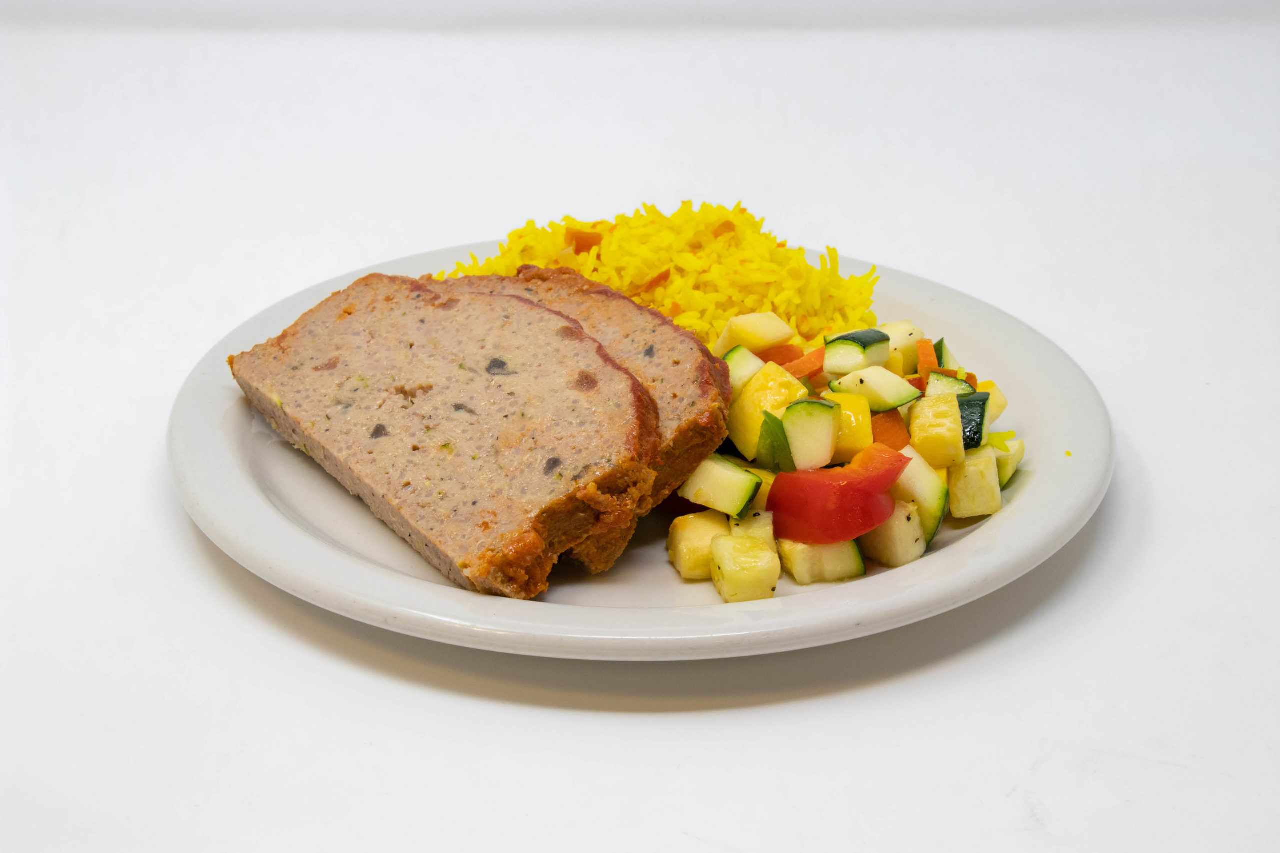 Turkey Meatloaf with Basmati Rice - The Urban Taste